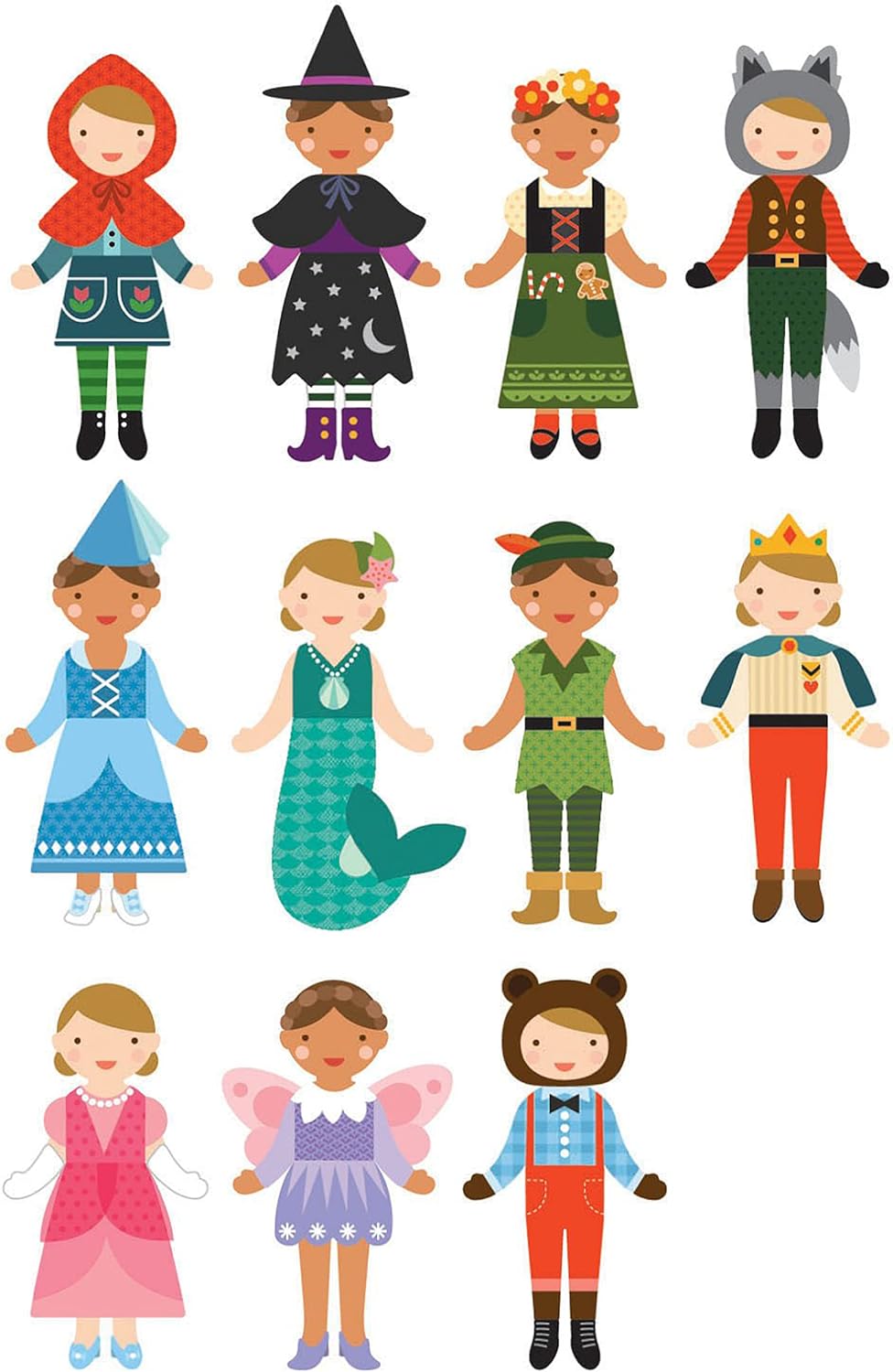 Fairy Tale Friends Magnetic Dress Up Play Set – Khanh
