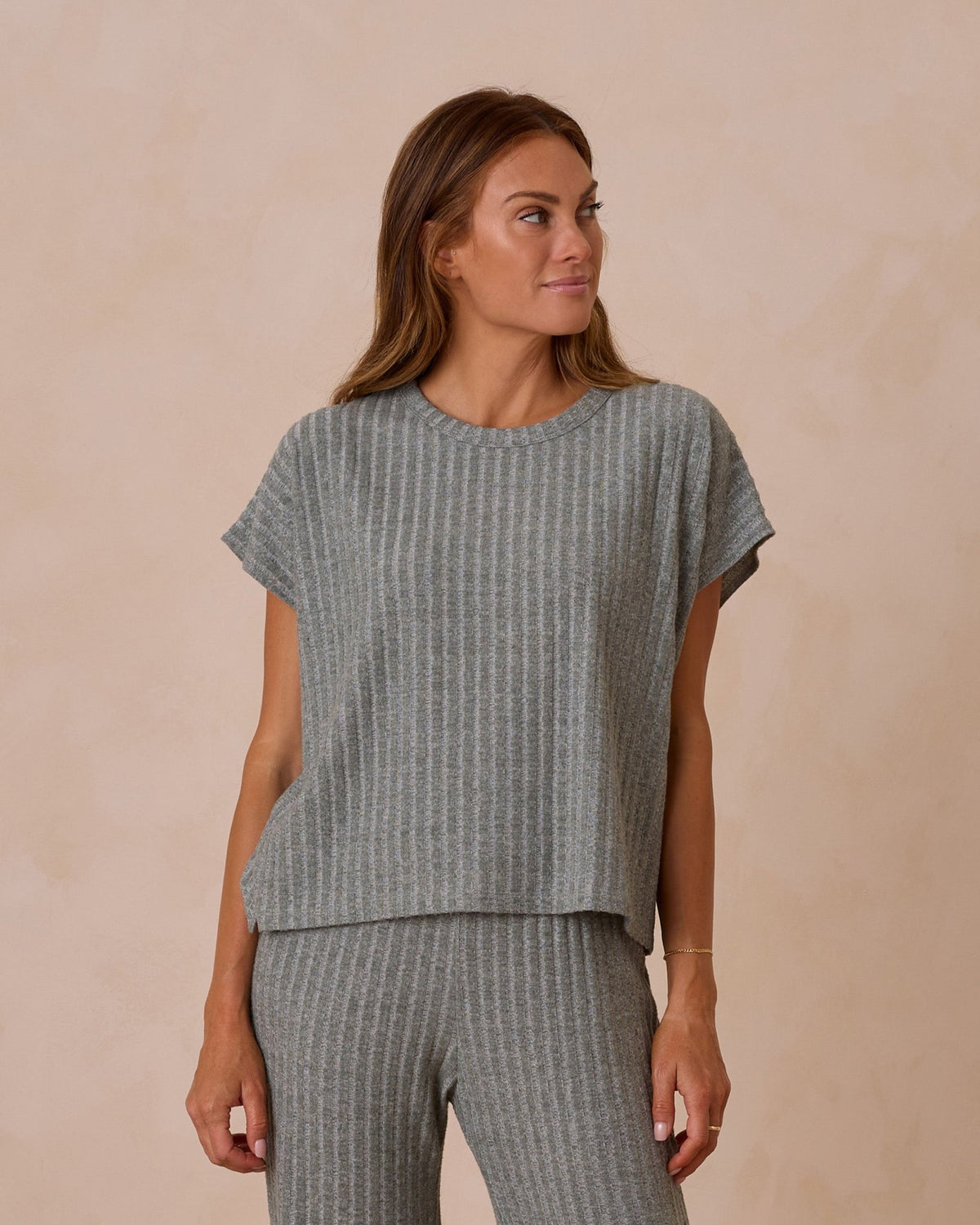 Cozy Rib Knit Set || Eucalyptus – Khanh