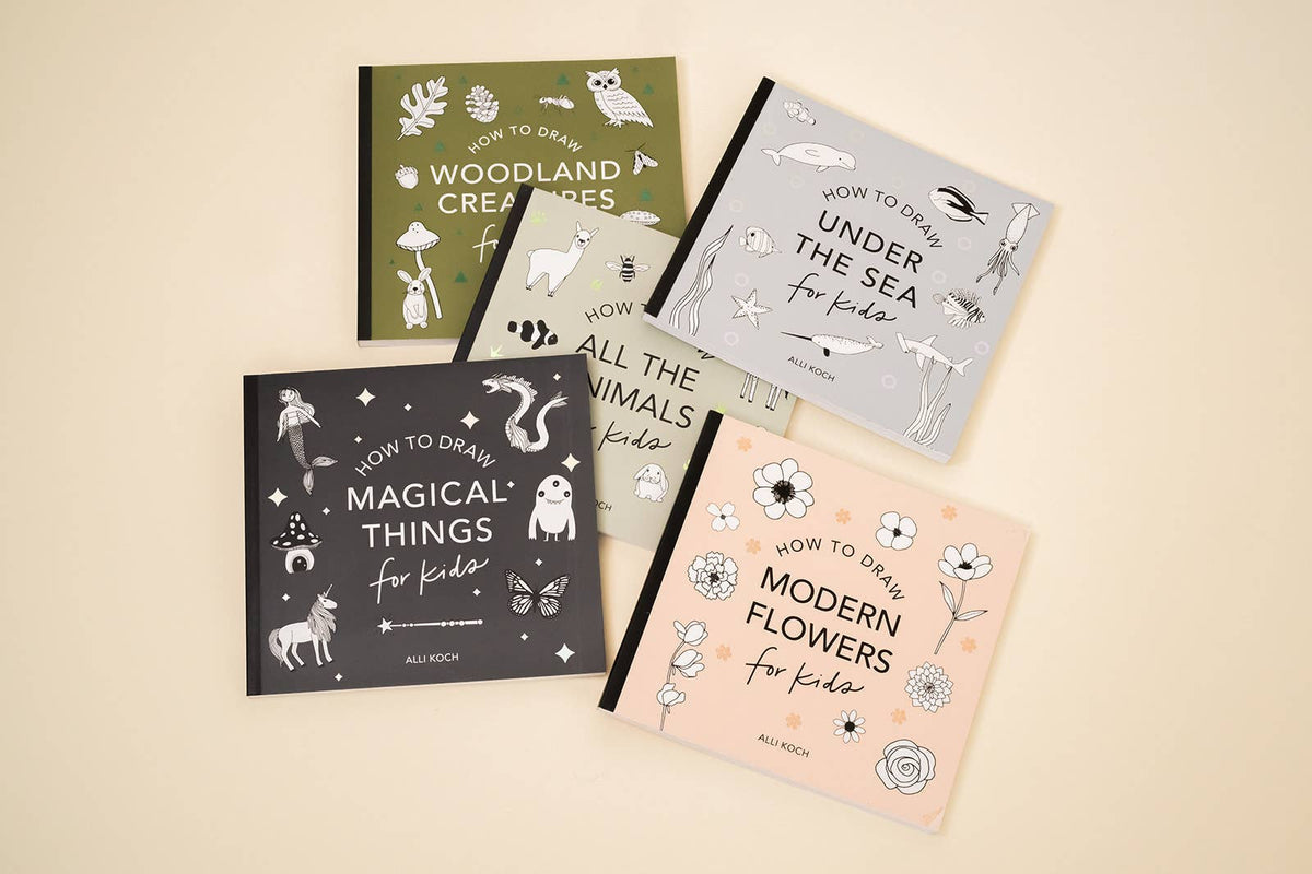 How to Draw So Many Things: A Mini Box Set of 5 – Khanh