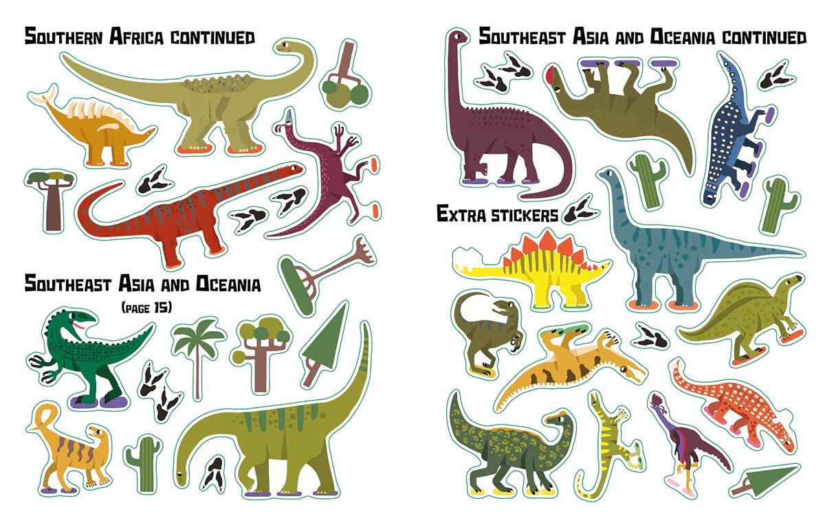 Dinosaur Sticker Atlas – Khanh