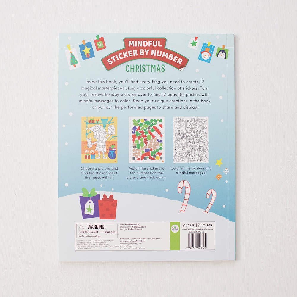 Mindful Sticker By Number | Christmas – Khanh